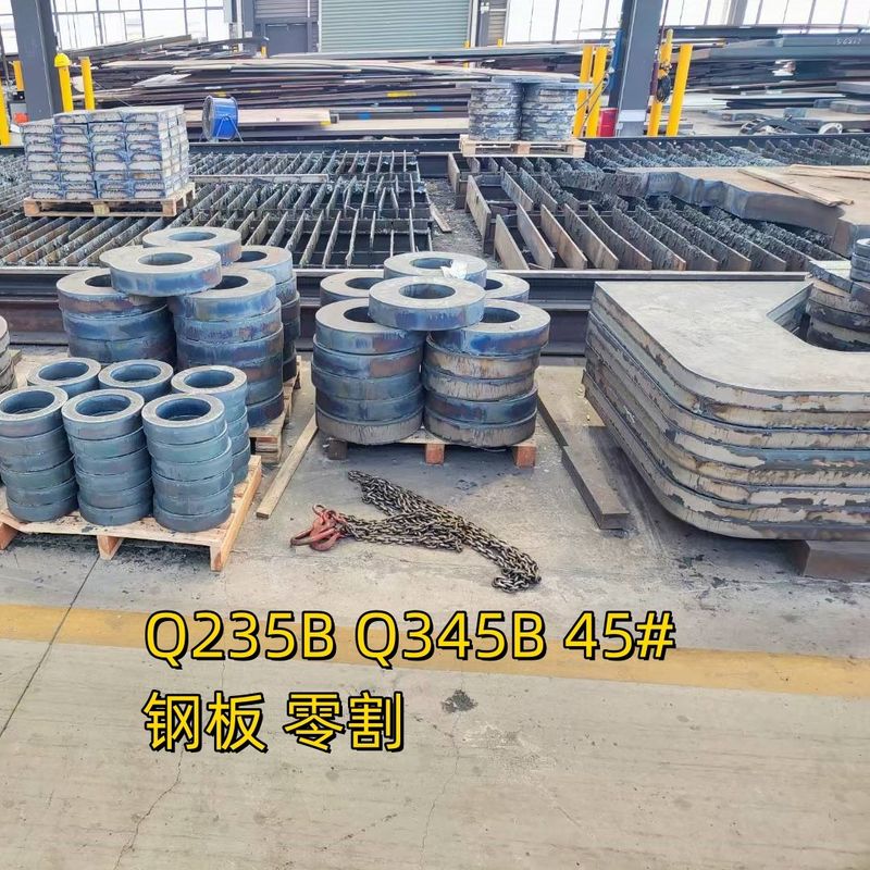 ASTM A36 Q235B SS400 acier au carbone plaque d'acier doux plaque d'acier doux S235JR 10-200MM